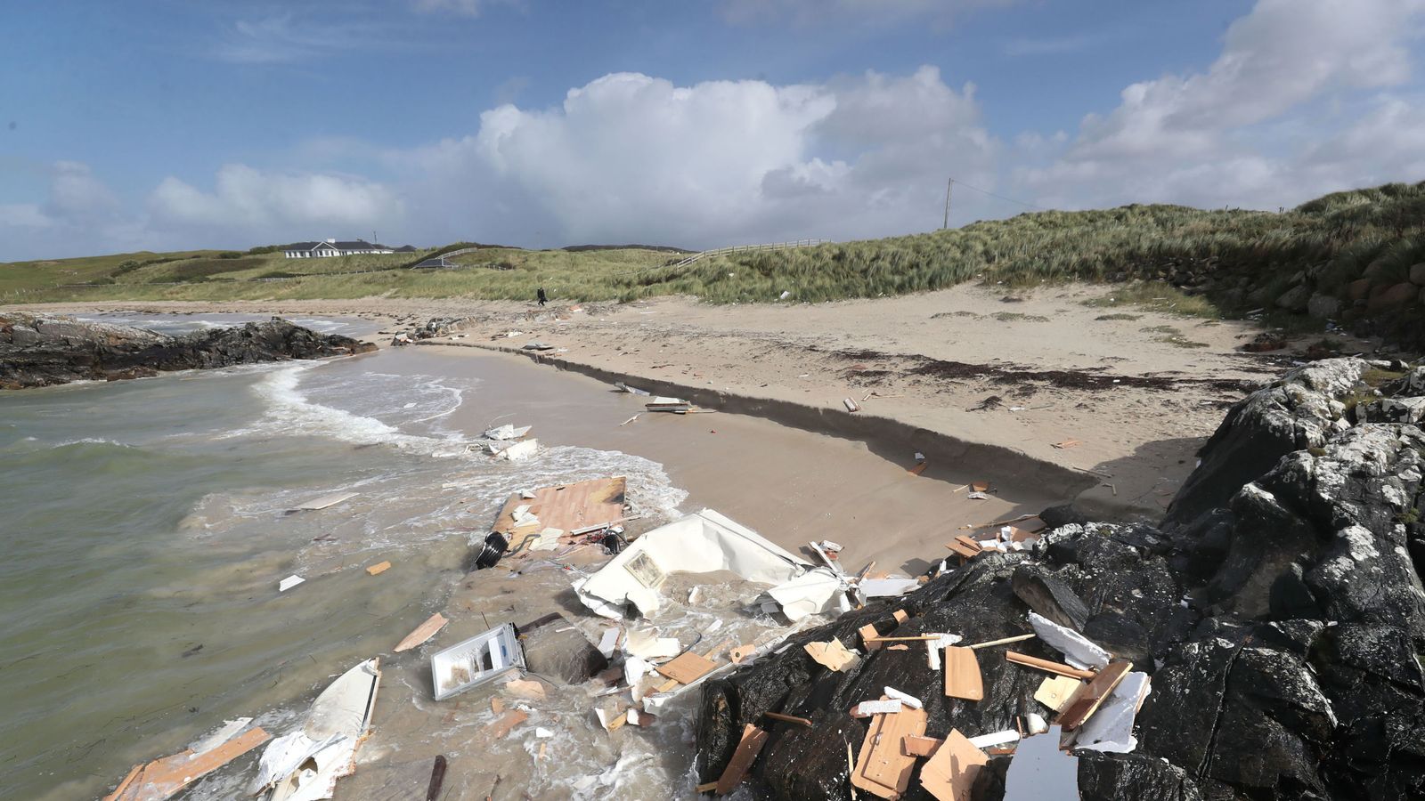 Storm Ali's trail of destruction as gales and heavy rain sweep through ...