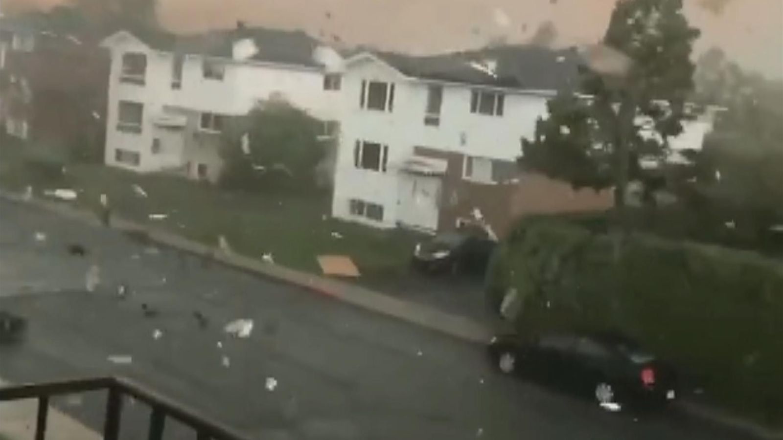 Tornado rips through Quebec | World News | Sky News
