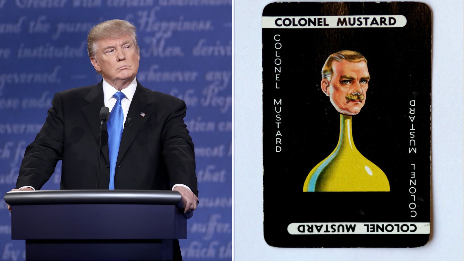 Who is Donald Trump's Colonel Mustard? | Trump News | Sky News