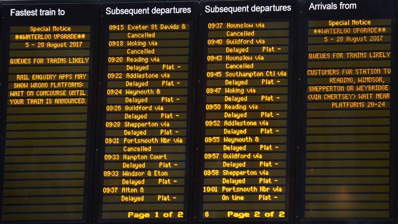 Train delays at 12-year high as new timetables and bad weather hit ...