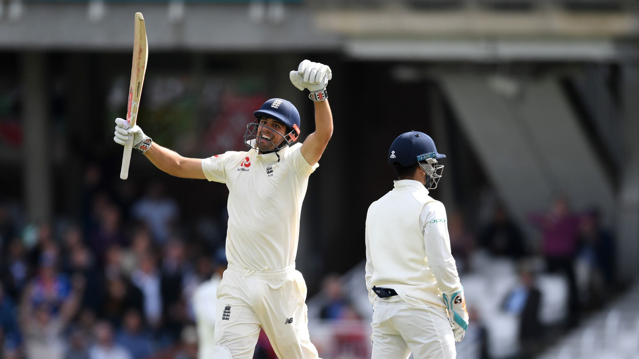 England's Alastair Cook scores 147 in remarkable final Test innings ...