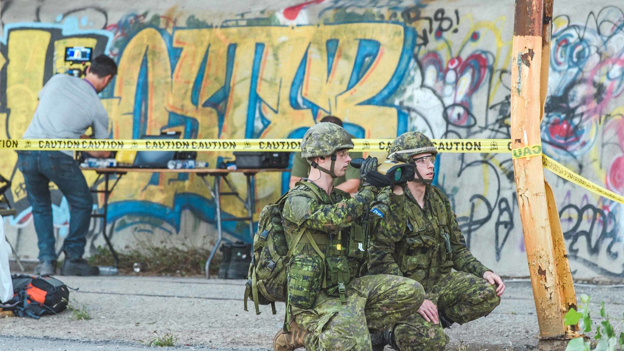 AI soldiers: Army trials battlefield scanning technology | UK News ...