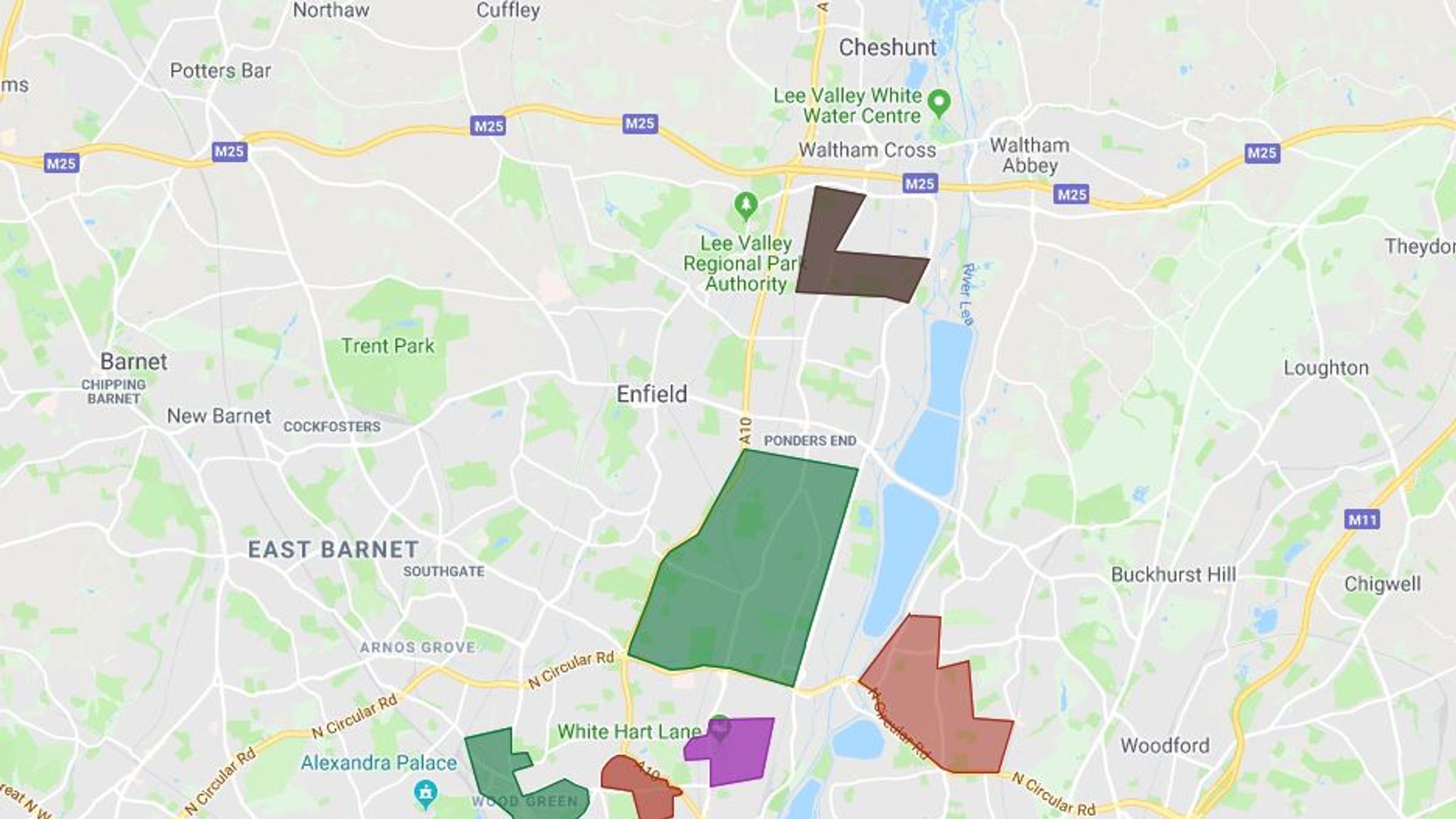 London map 'shows territories of dozens of gangs' | UK News | Sky News