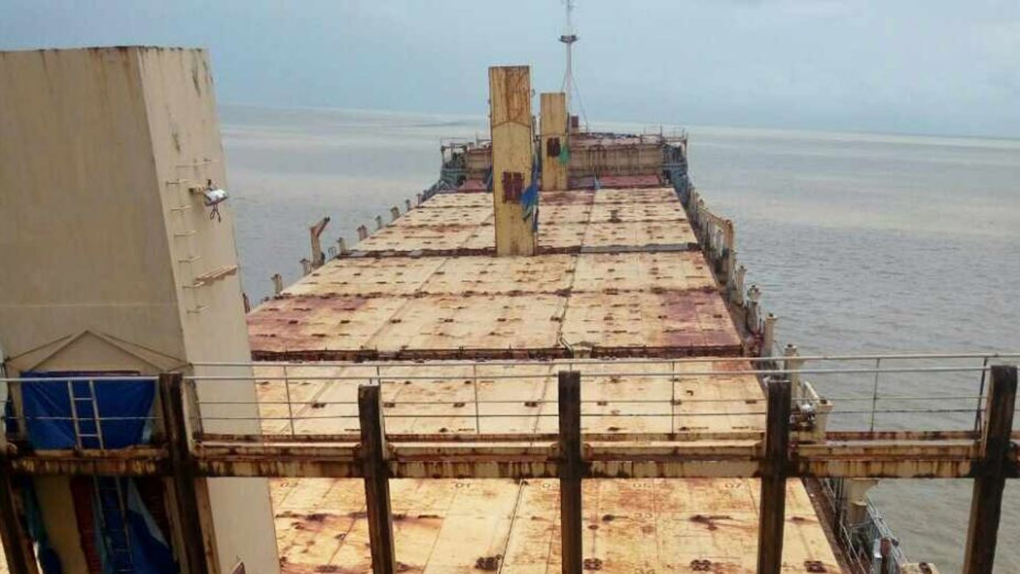 Mystery of Myanmar 'ghost ship' solved | World News | Sky News