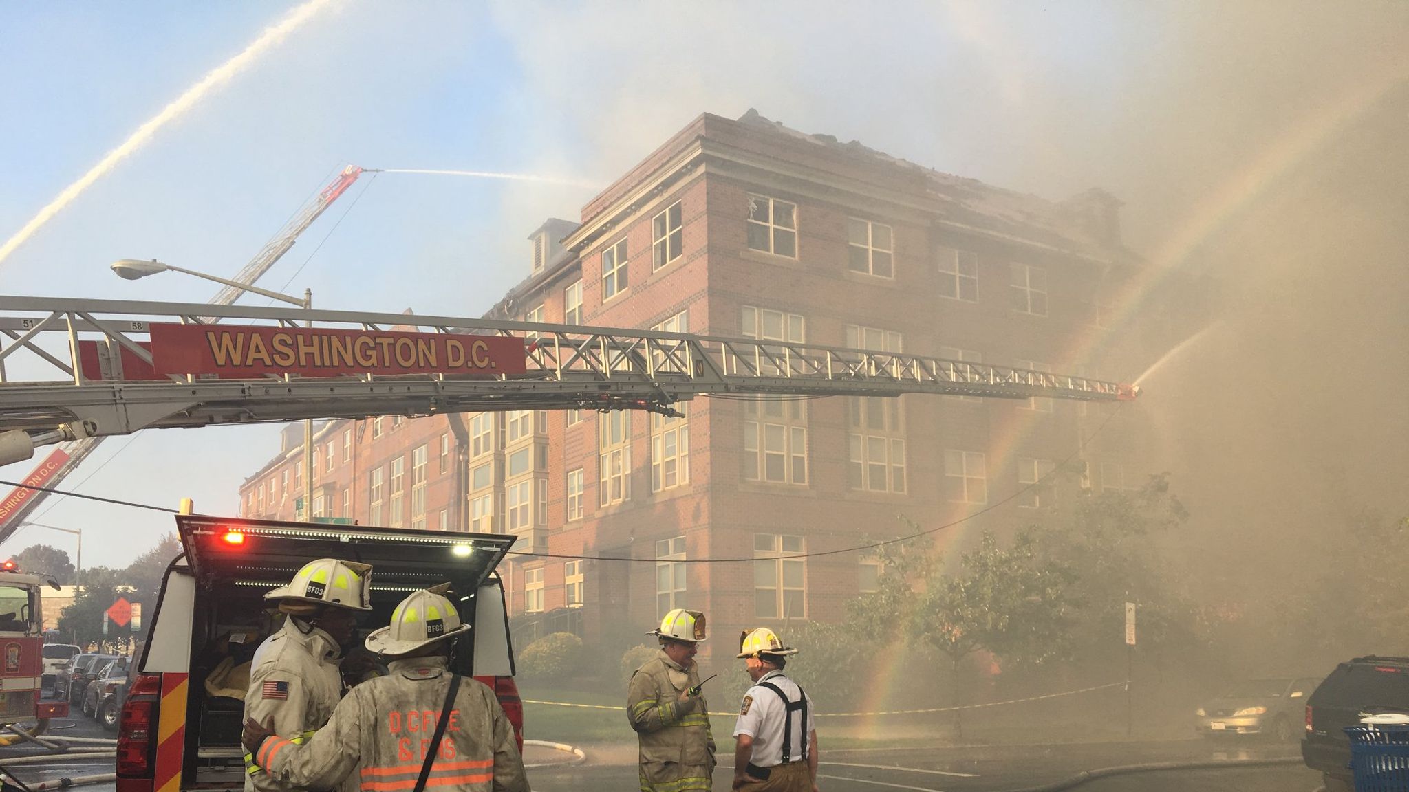 Pensioner found alive five days after care home fire | US News | Sky News