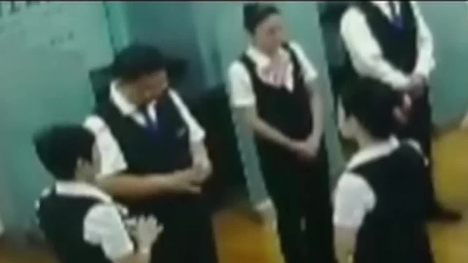 Giant python crashes through bank ceiling | News UK Video News | Sky News