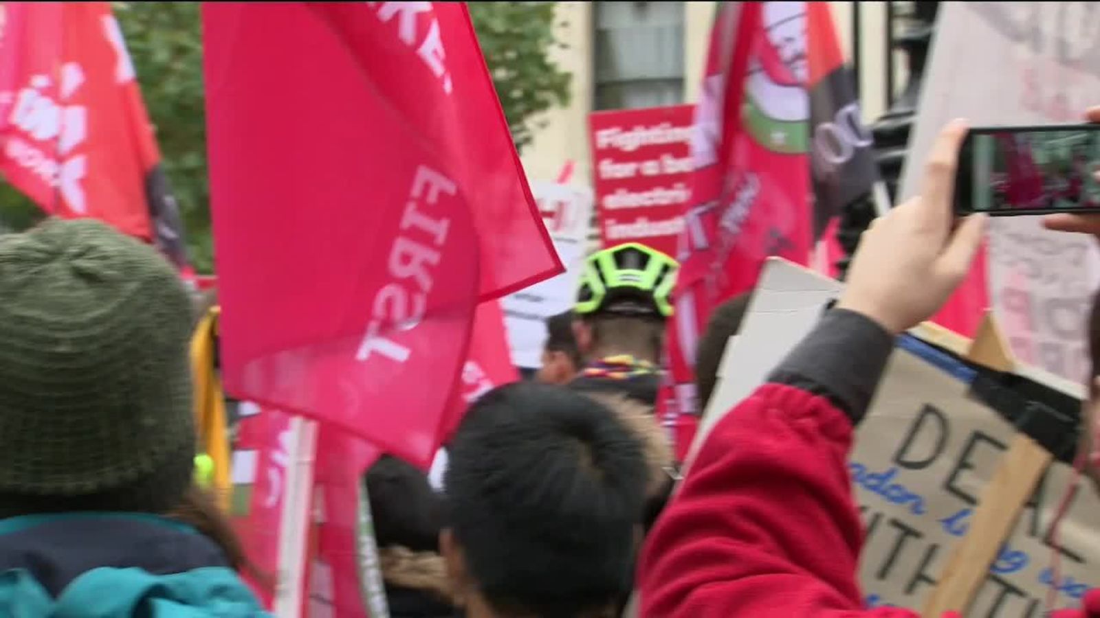 Gig economy workers protest as Uber heads to court to appeal ruling ...