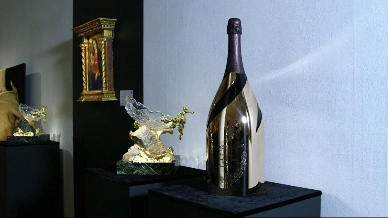 All-gold auction features Ferrari and bust of Kate Moss | UK News | Sky ...