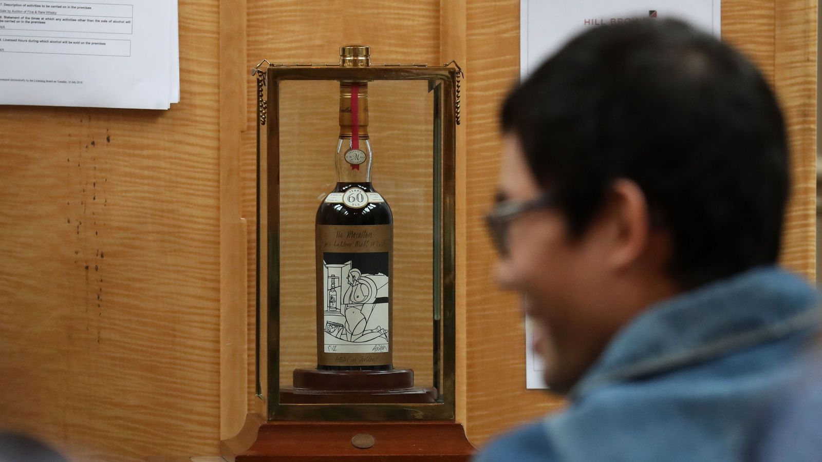 'Holy grail of whisky': Bottle of 1926 Macallan Valerio Adami sold for ...