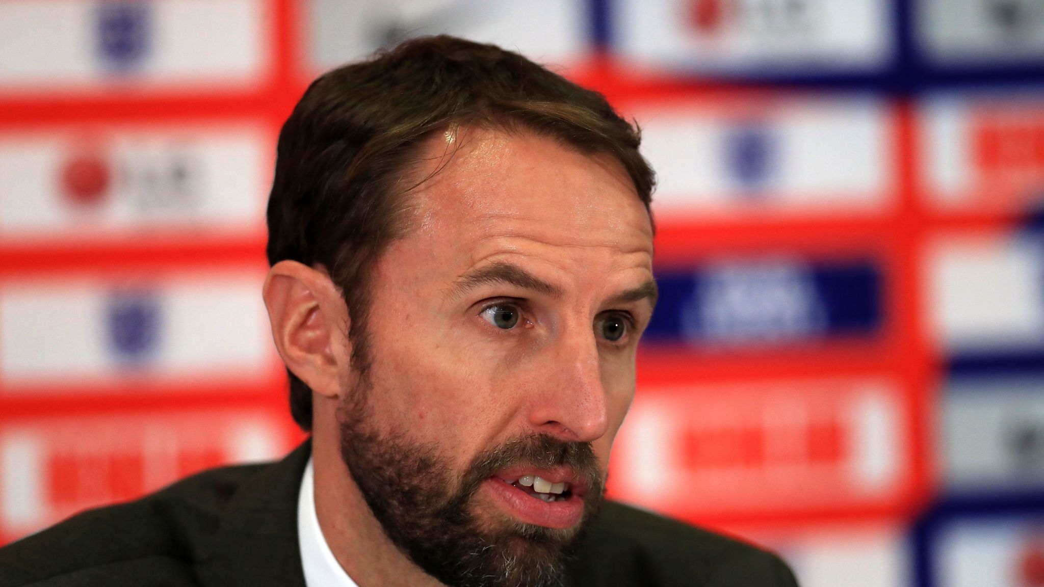 Gareth Southgate dedicates OBE to England football team | UK News | Sky ...