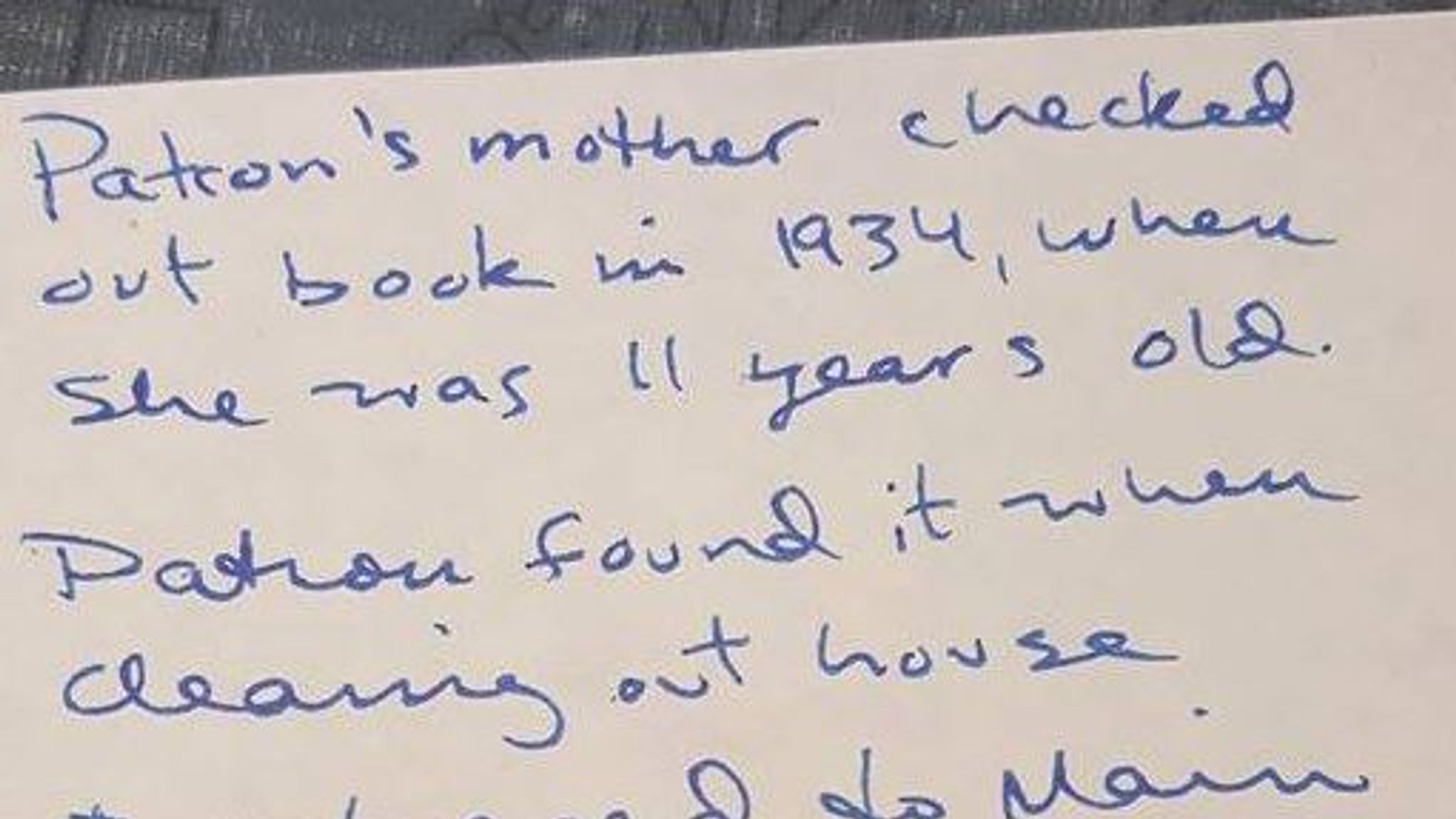 'Better late than never': Overdue library book returned after 84 years ...