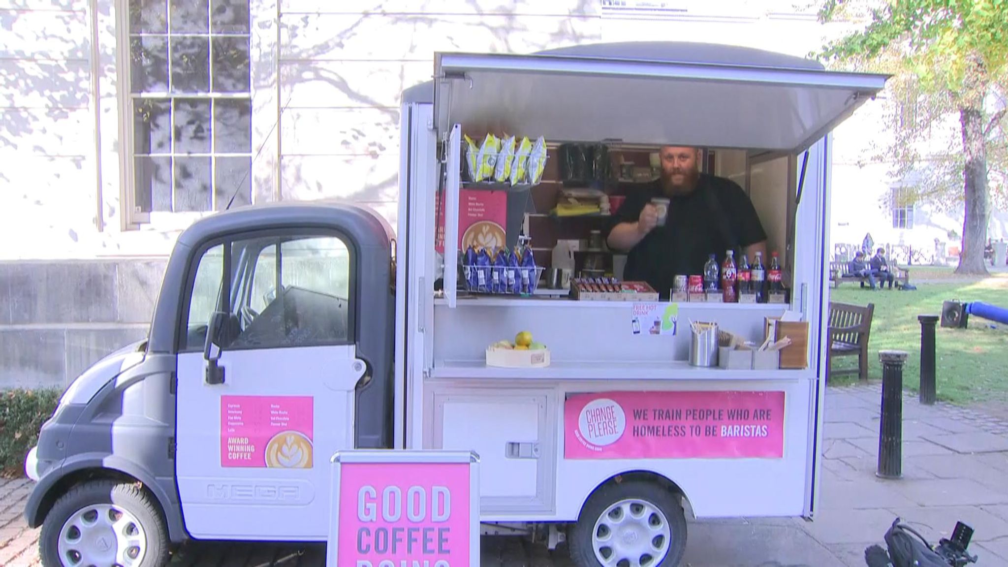 How buying coffee helps get homeless people off the streets | UK News ...