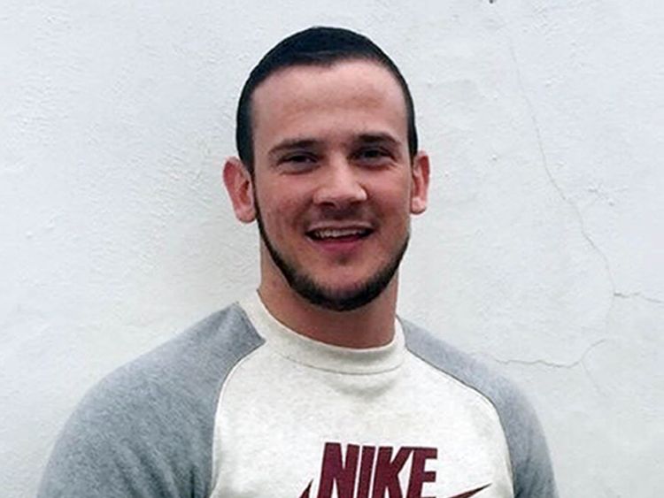 Mother of murder victim wears sandwich board in bid to catch suspected ...