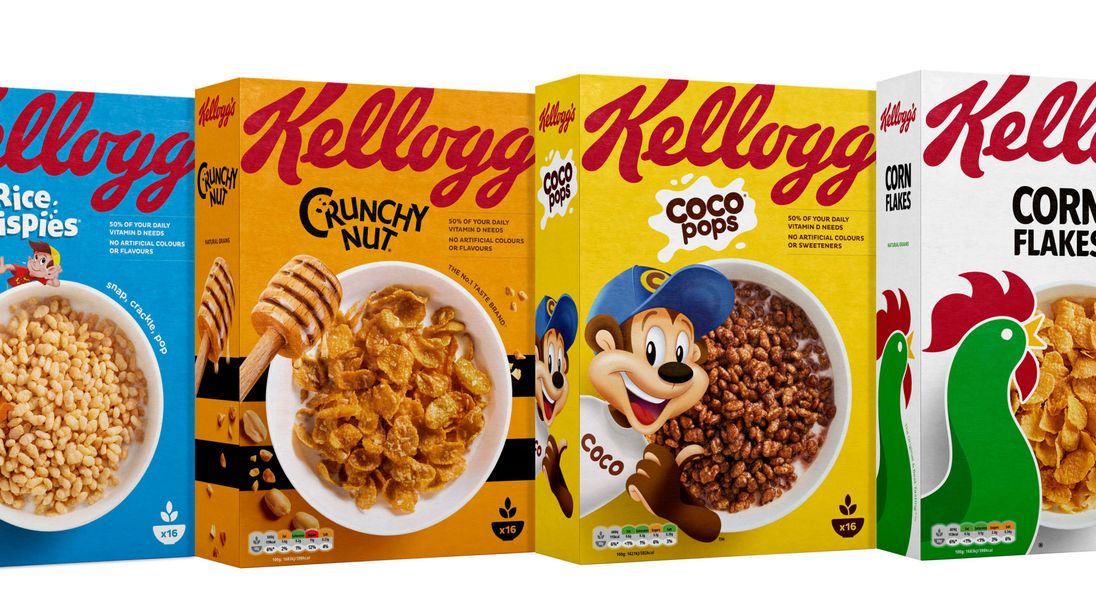 Kellogg's to finally put 'traffic light' health labels on most cereals
