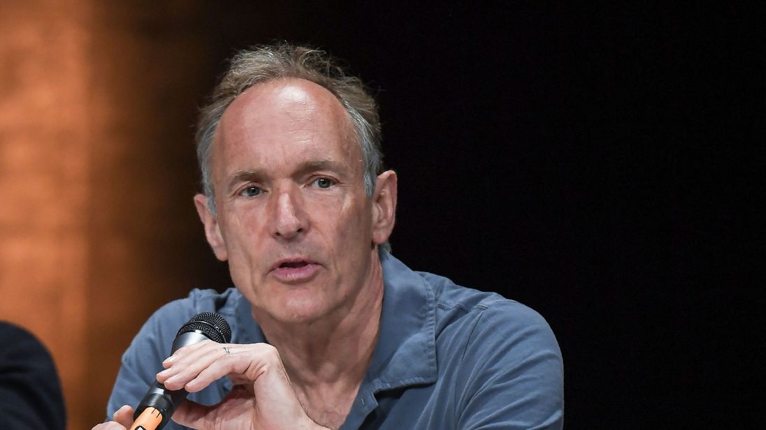Web creator Sir Tim Berners-Lee: 'I see a revolution. Starting right now'