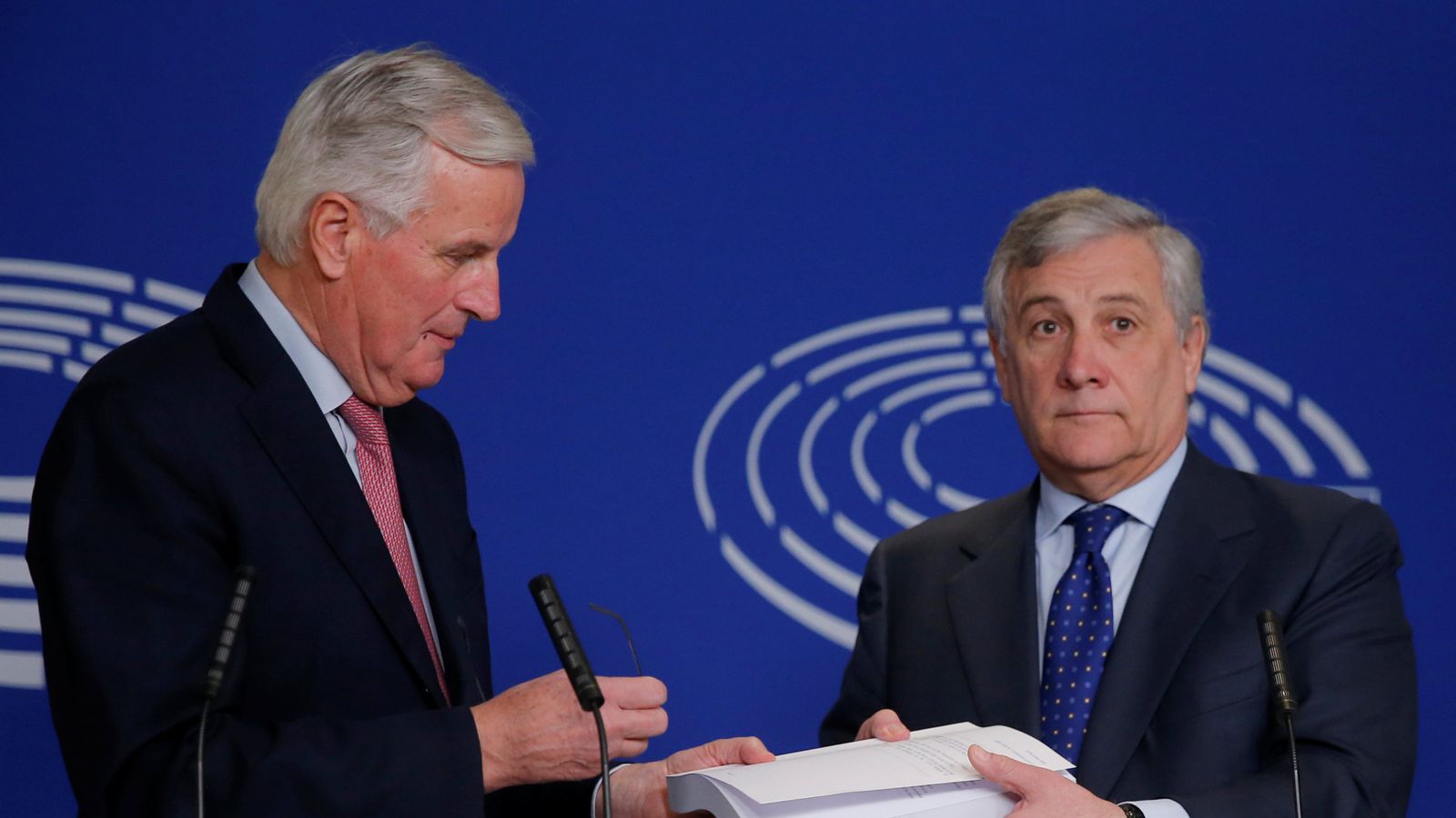 EU Parliament leader Antonio Tajani under fire over Mussolini comments ...