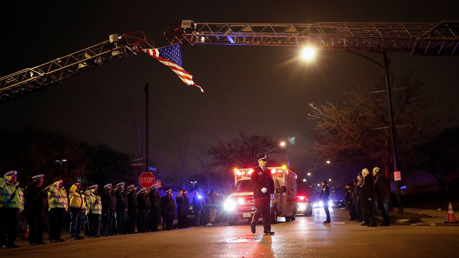 Officer and doctor killed in Chicago hospital shooting | US News | Sky News