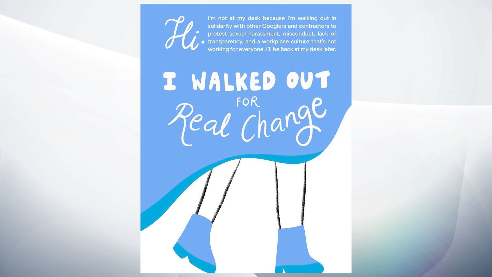 Google workers walk out over treatment of women amid sexual misconduct ...