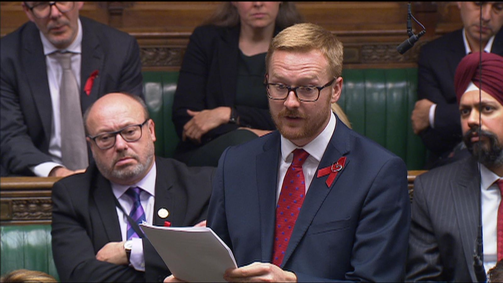 Labour MP Lloyd Russell-Moyle tells House of Commons he is HIV positive ...