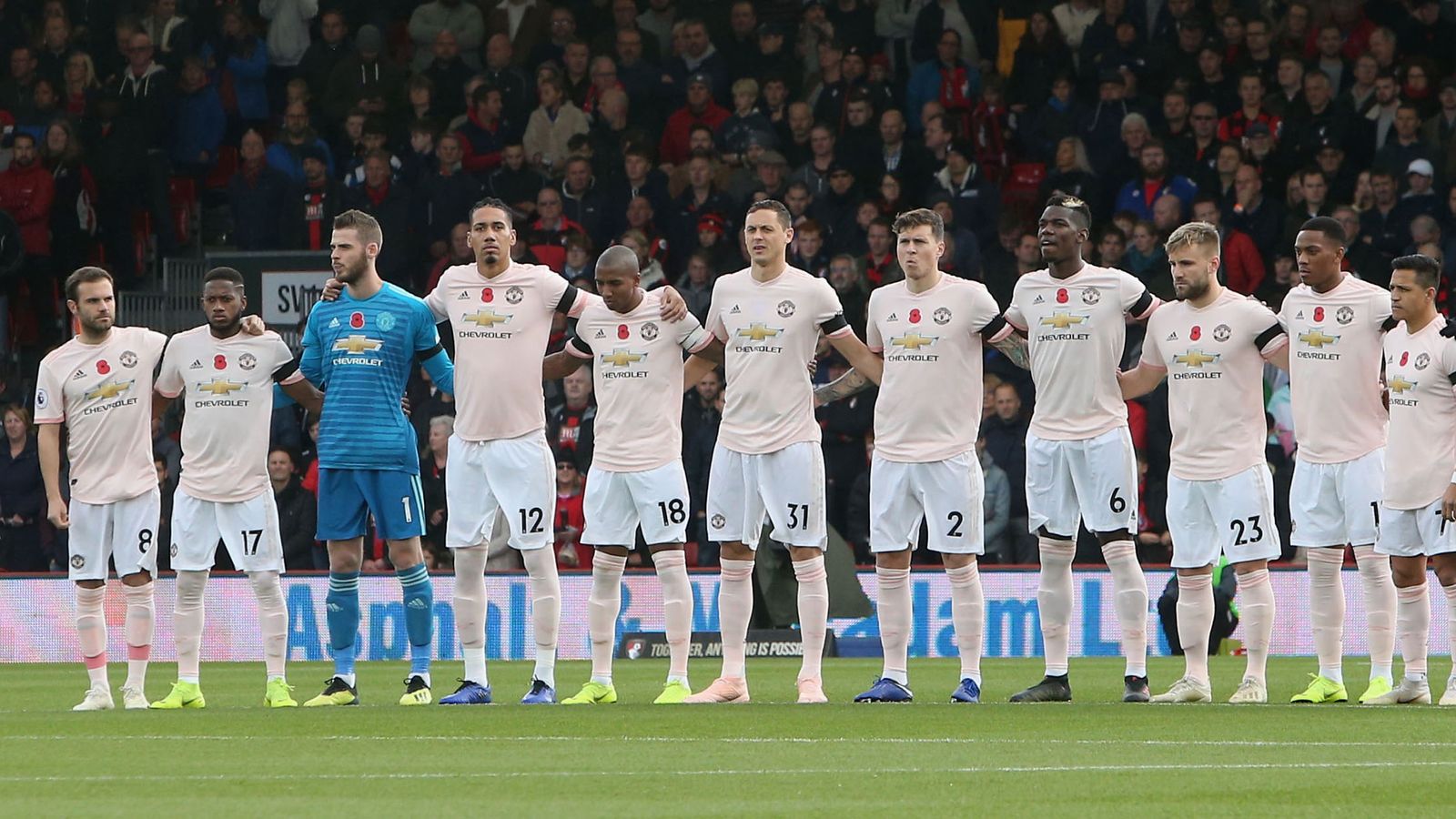 Manchester United star Nemanja Matic defends choice not to wear poppy ...