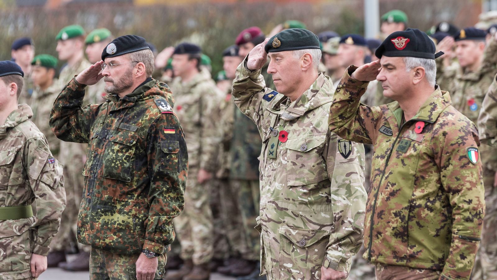 German officer: We've a duty to preserve peace | News UK Video News ...