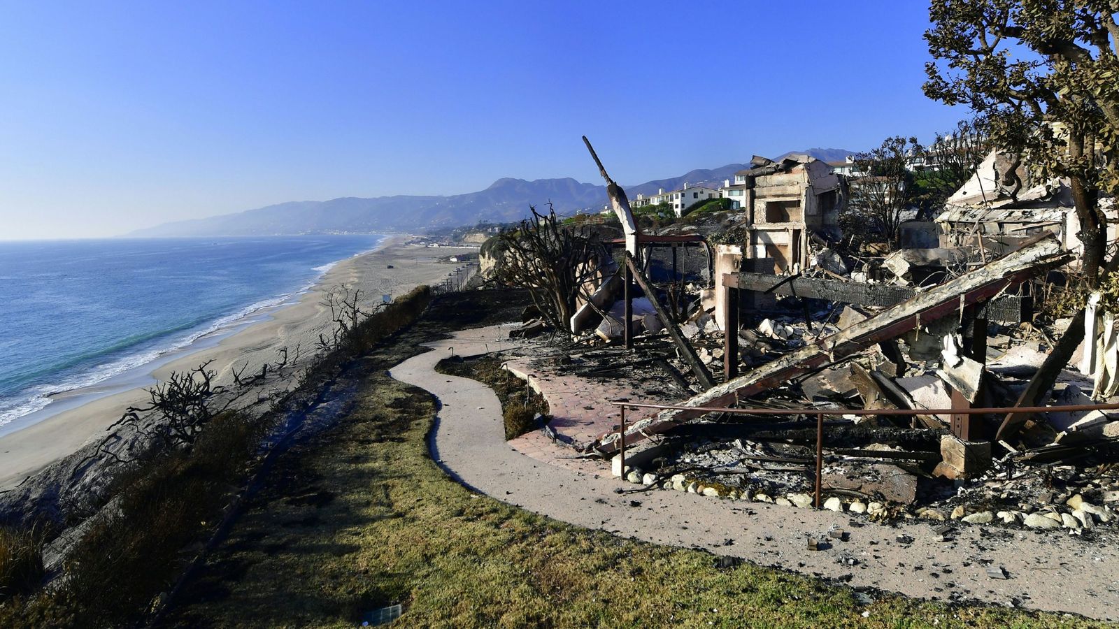 California wildfires: Before and after images of the devastation in ...