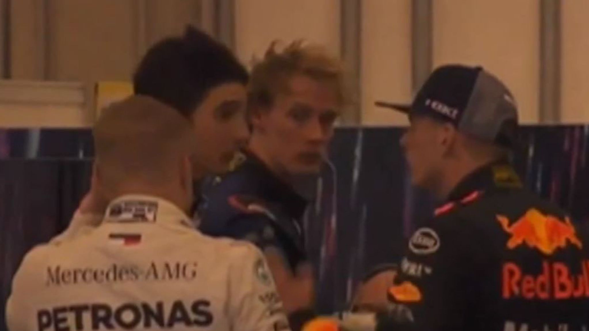 F1 driver Max Verstappen punished for shoving Esteban Ocon after Brazilian Grand Prix | World ...