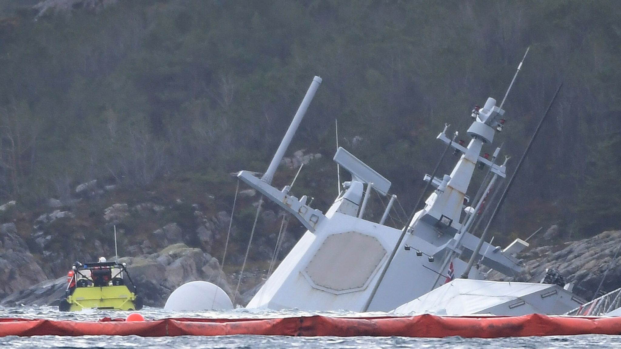 US officer facing questions over sunk Norwegian frigate | World News ...
