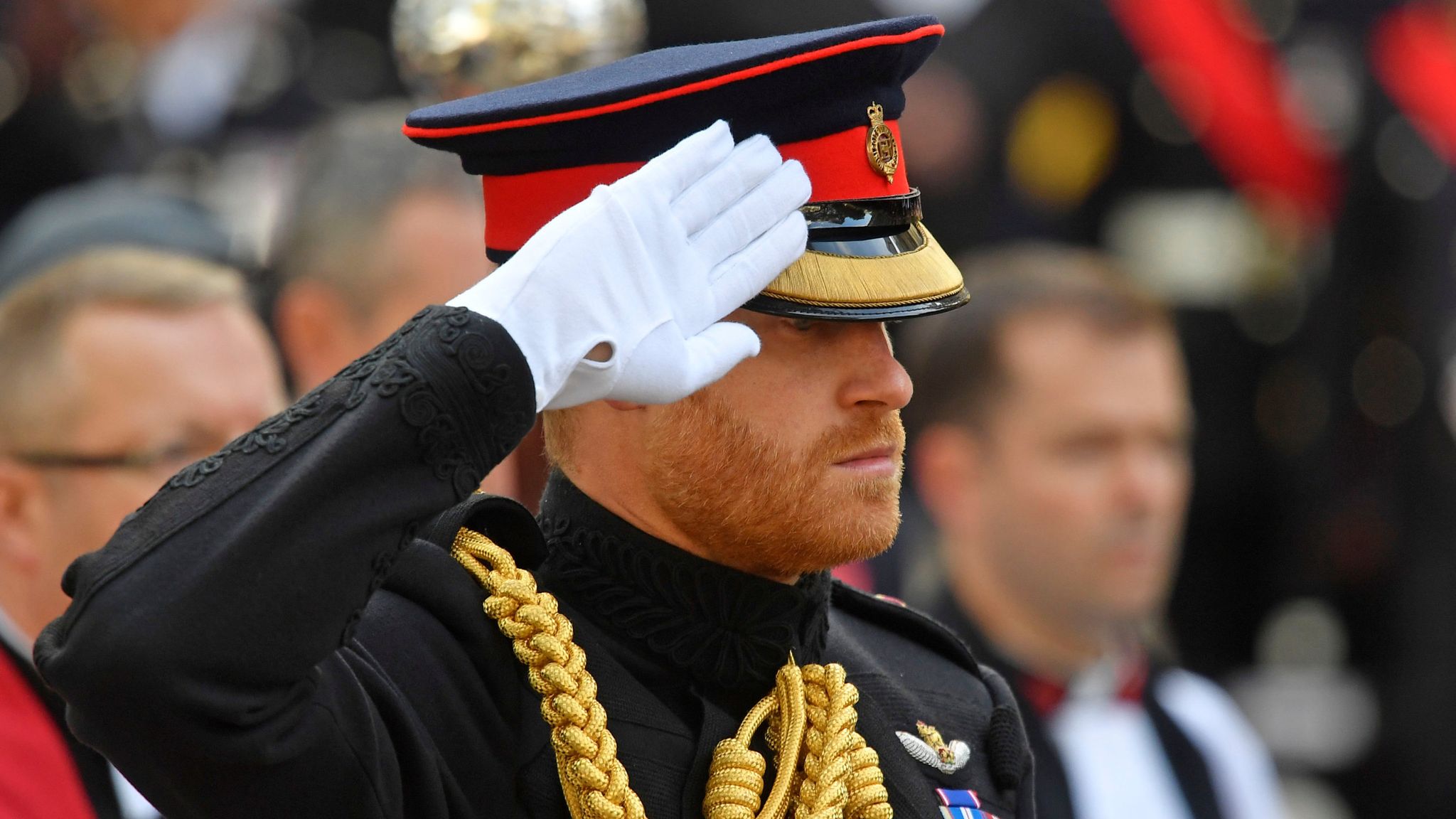 Prince Harry expresses pride at fighting for his country and calls for ...