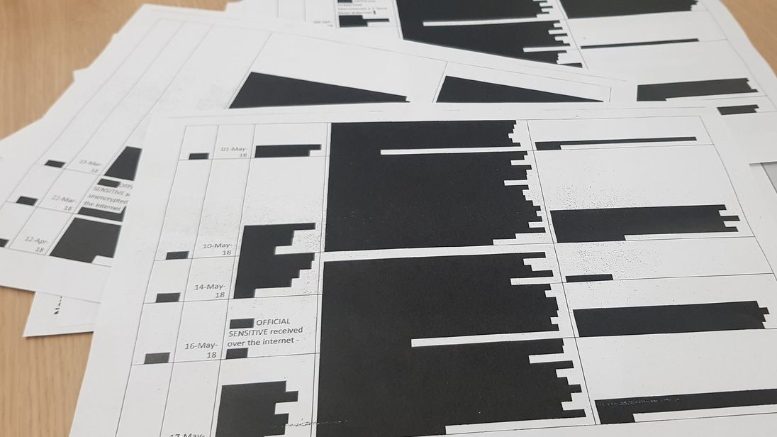 Redacted documents: Cyber security breaches rising across UK defence sector