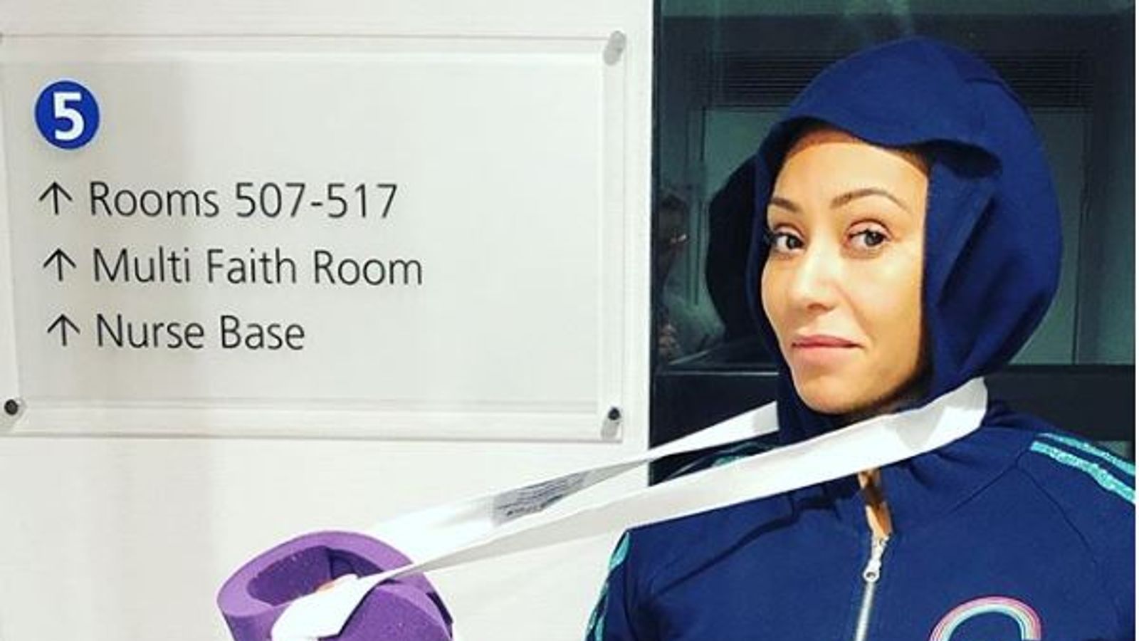 Mel B breaks ribs and needs three-hour operation after mystery accident ...