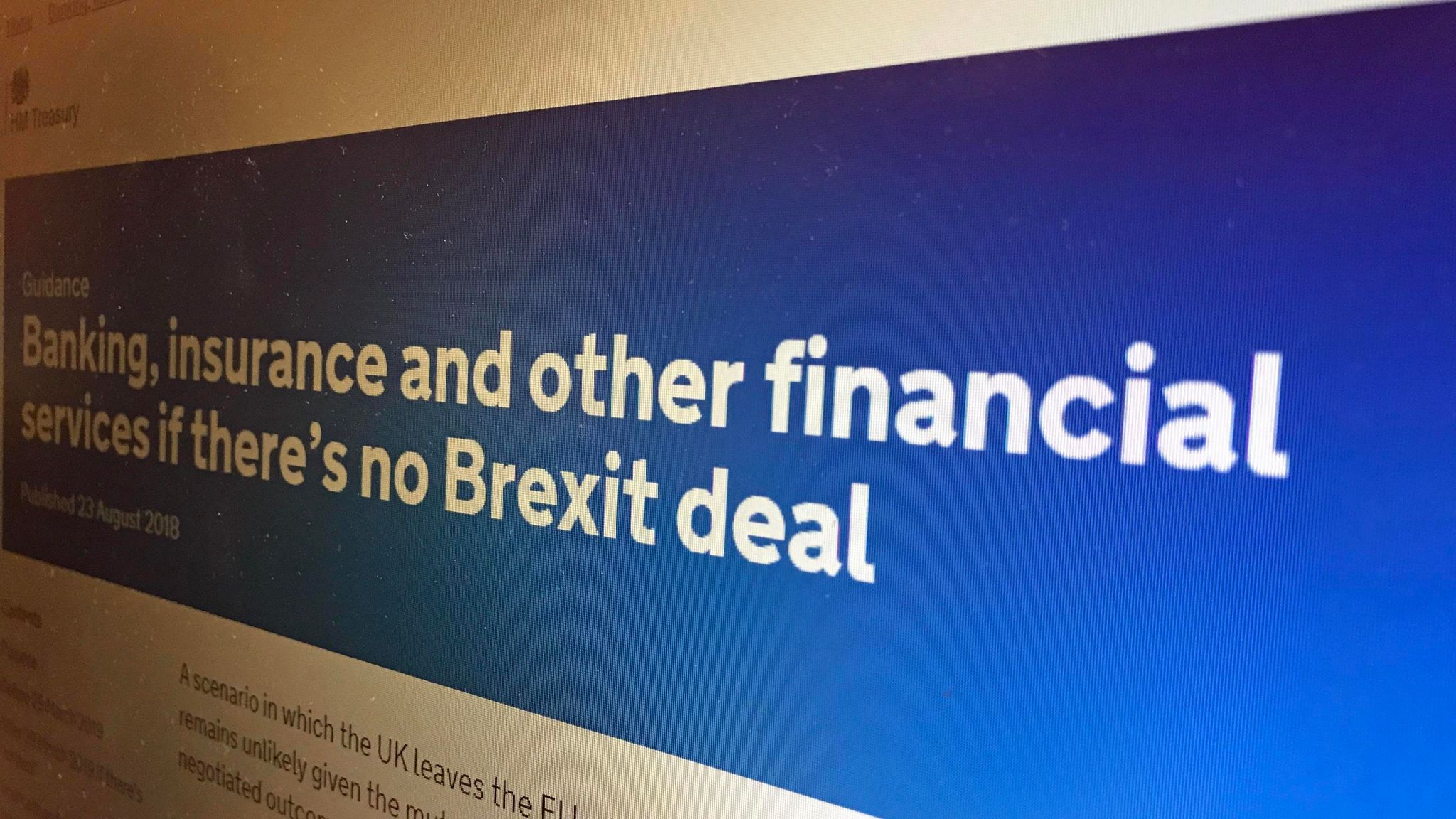 No-deal Brexit planning winds down with 'immediate effect' - Sky ...