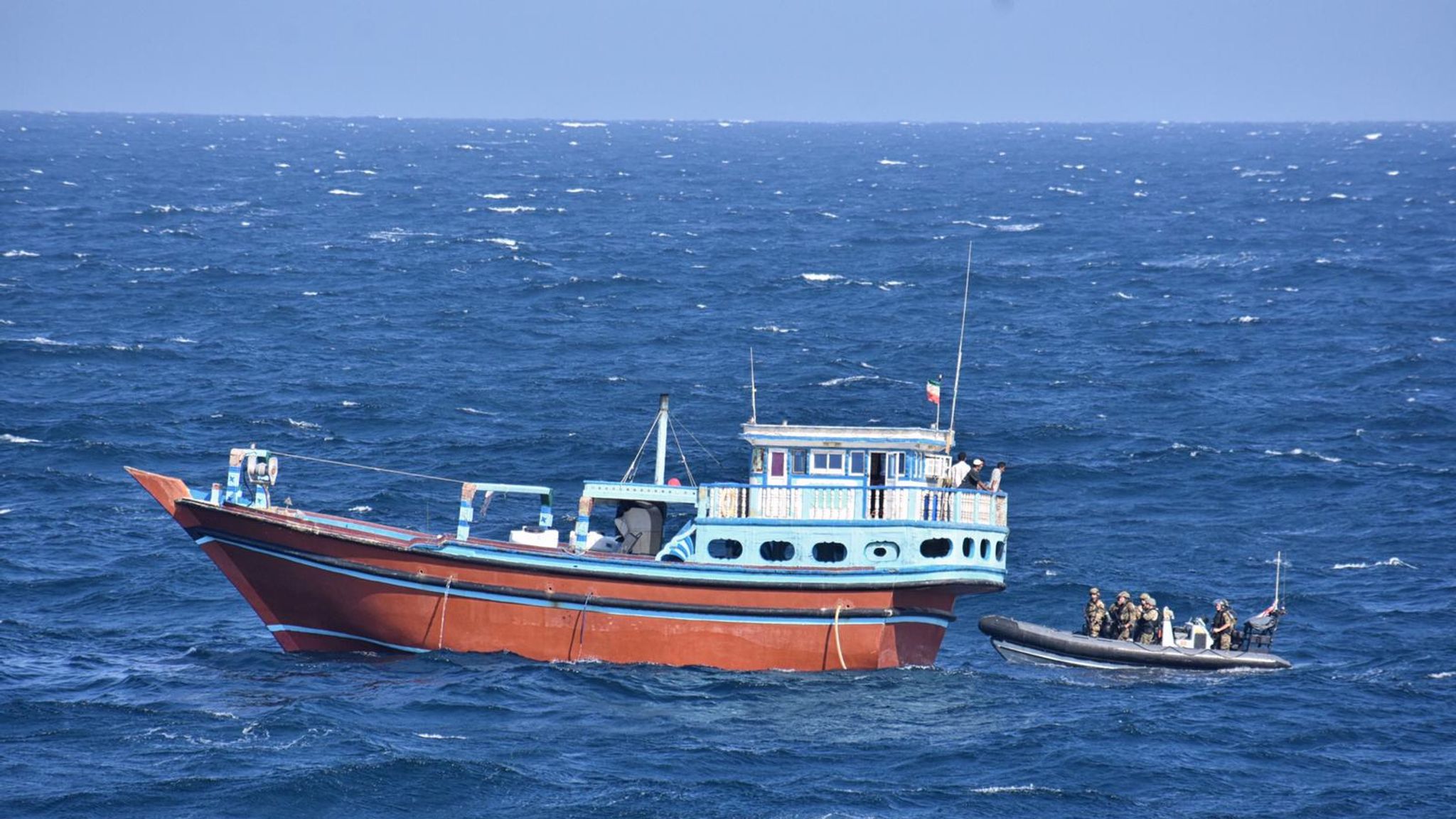 Royal Navy ship's massive £75m drugs haul on the Gulf 'Hash Highway ...