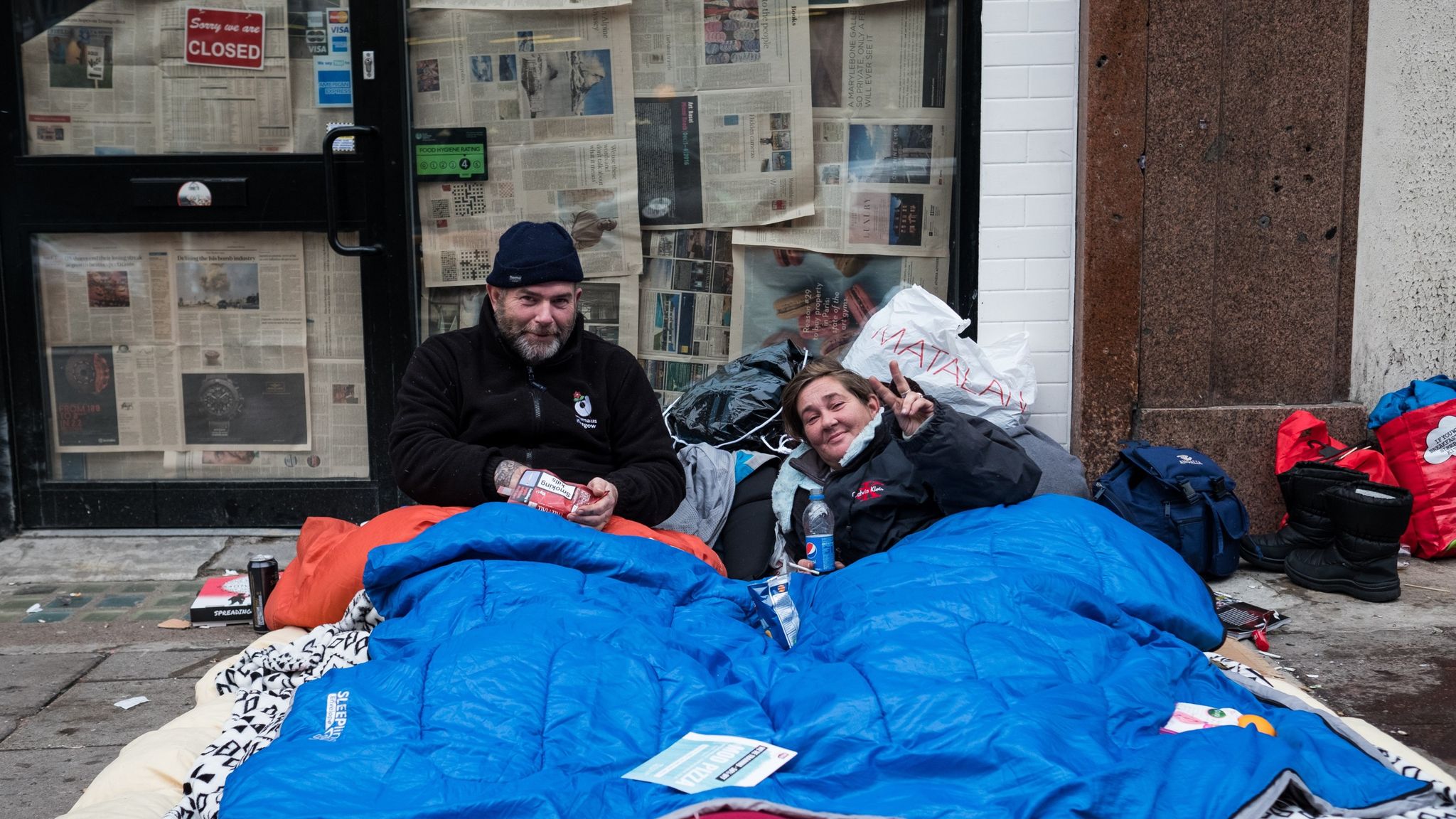 Sky Views: Don't give to beggars, give to charity | UK News | Sky News