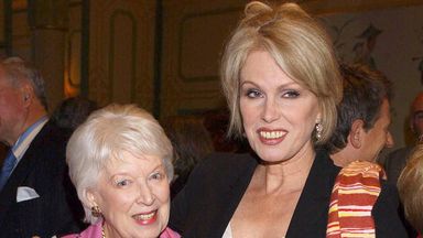 Dame June Whitfield dies: Absolutely Fabulous star Joanna Lumley ...