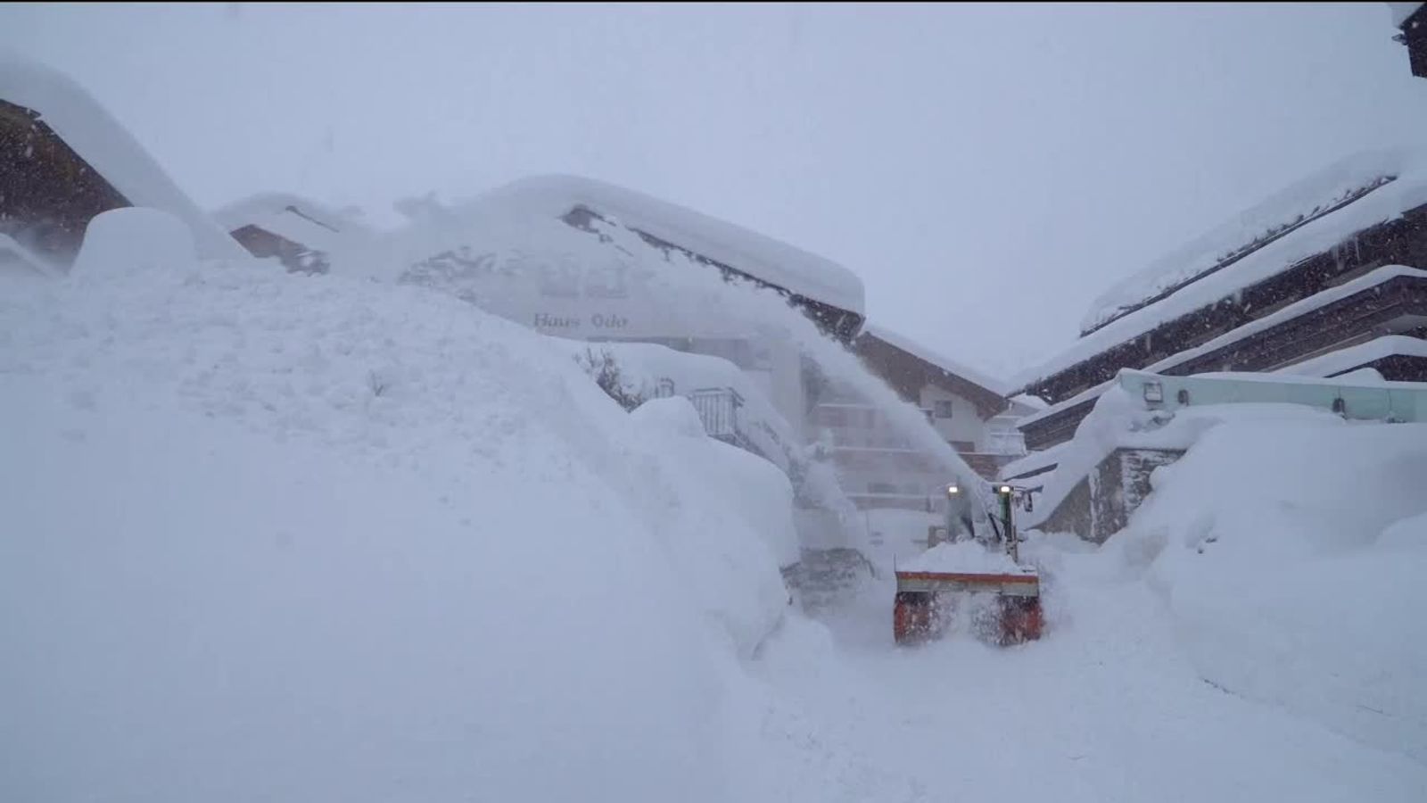 The cause of Europe's snow chaos | News UK Video News | Sky News
