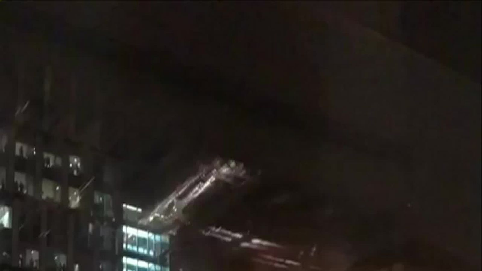 Blaze rips through new Ivy restaurant in Manchester | UK News | Sky News