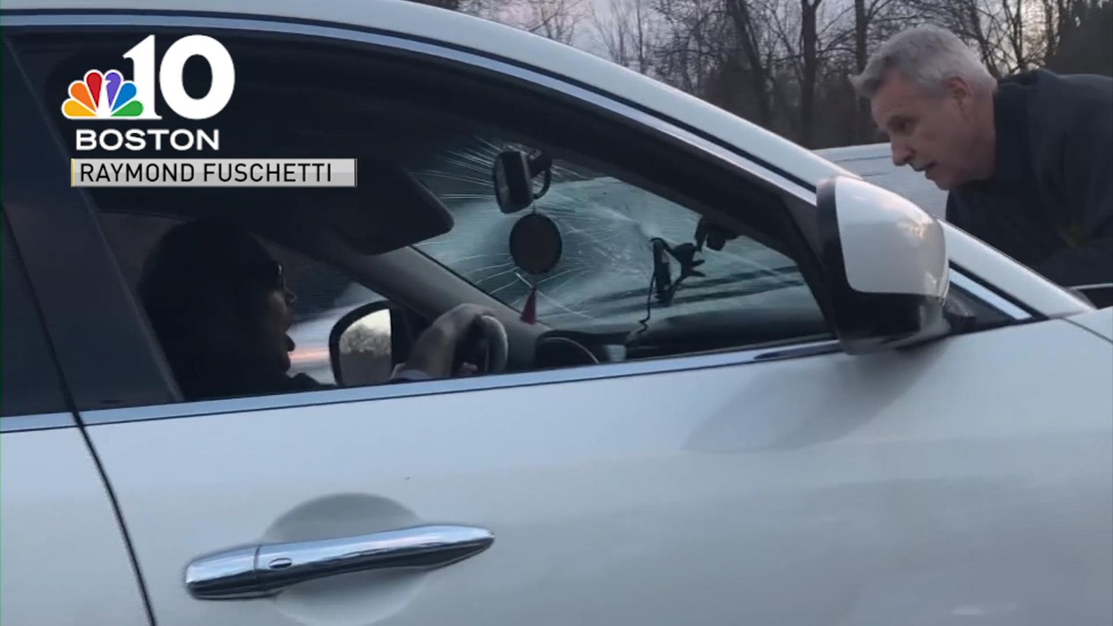 Most incredible road rage video you'll ever see | US News | Sky News