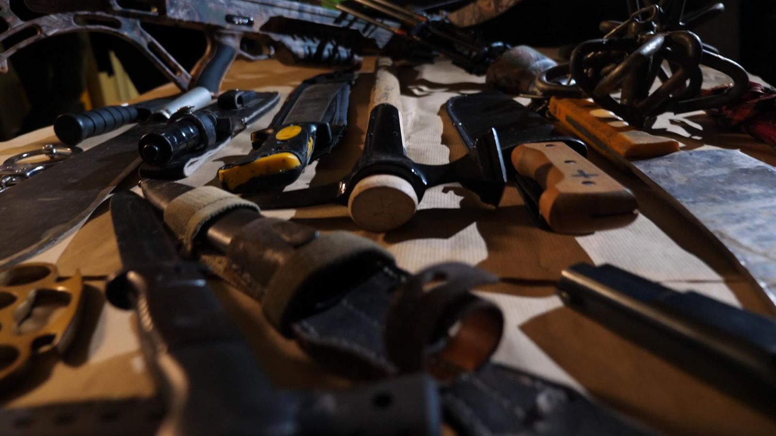 Tools of terror: The chilling weapons seized by police | UK News | Sky News