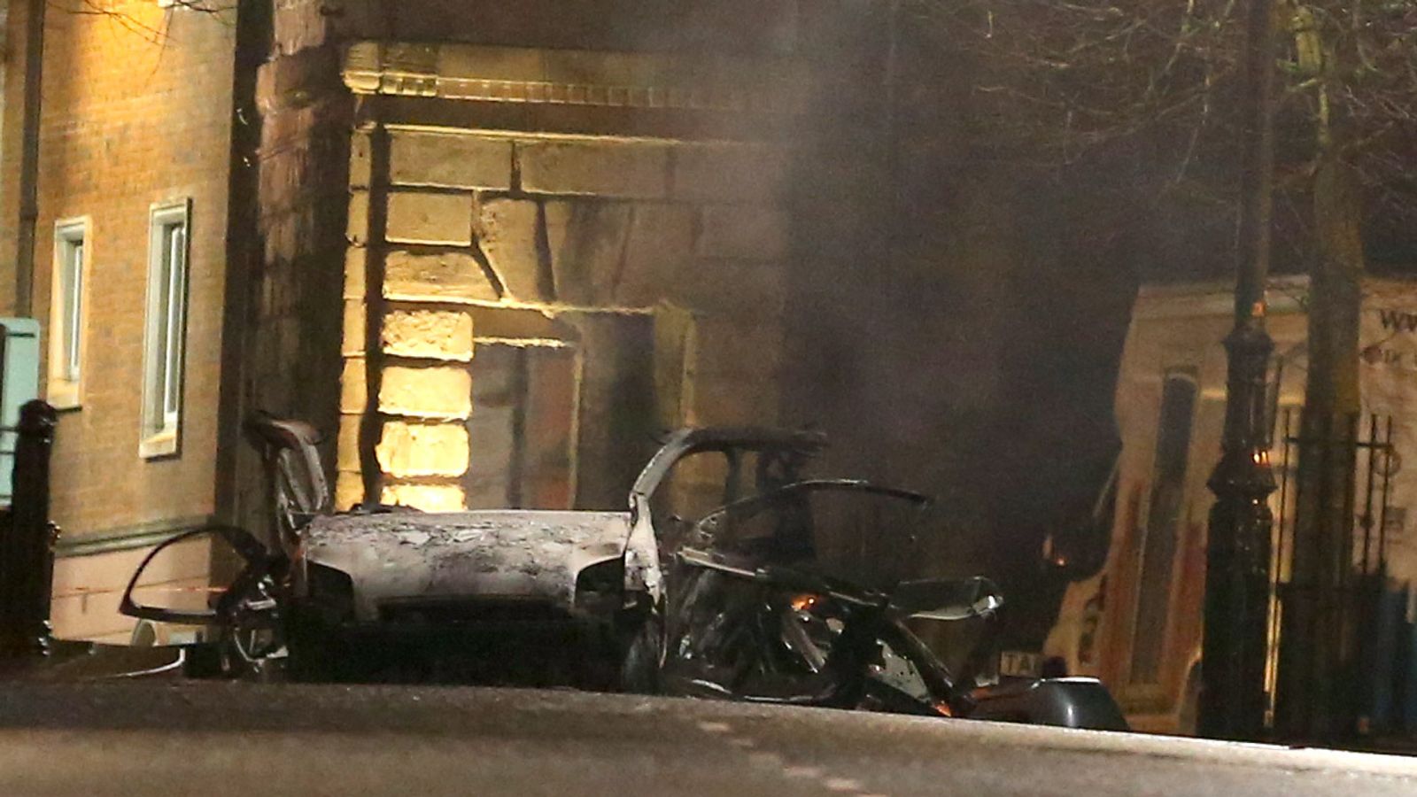 Politicians call incident 'act of terror' as suspected car bomb ...