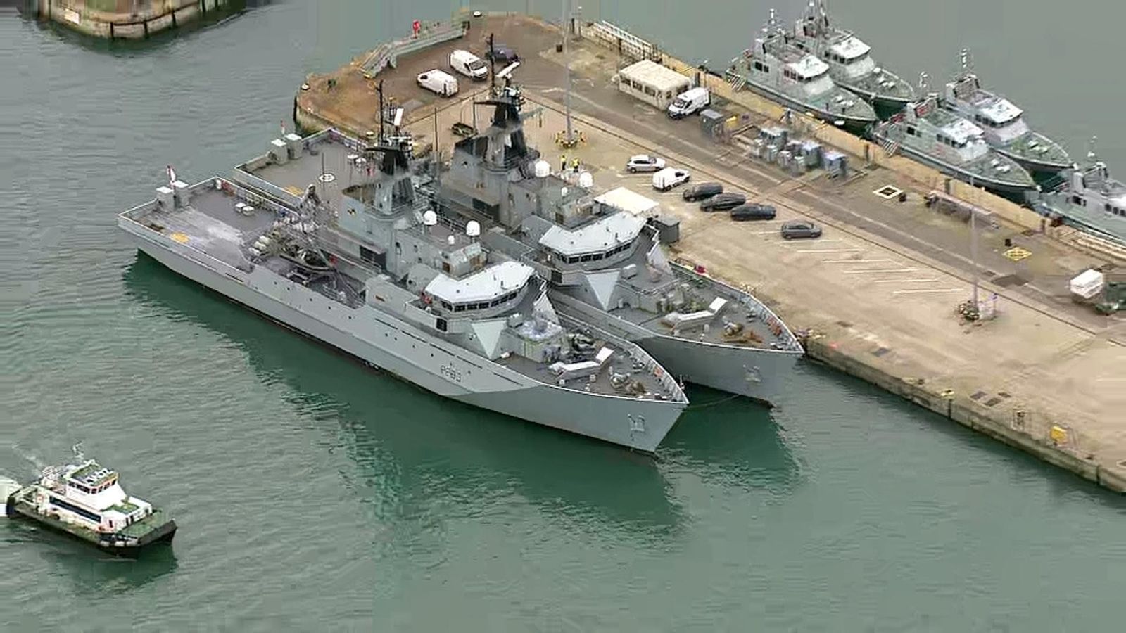 Patrol ship HMS Mersey deployed to intercept migrant boats in Channel ...