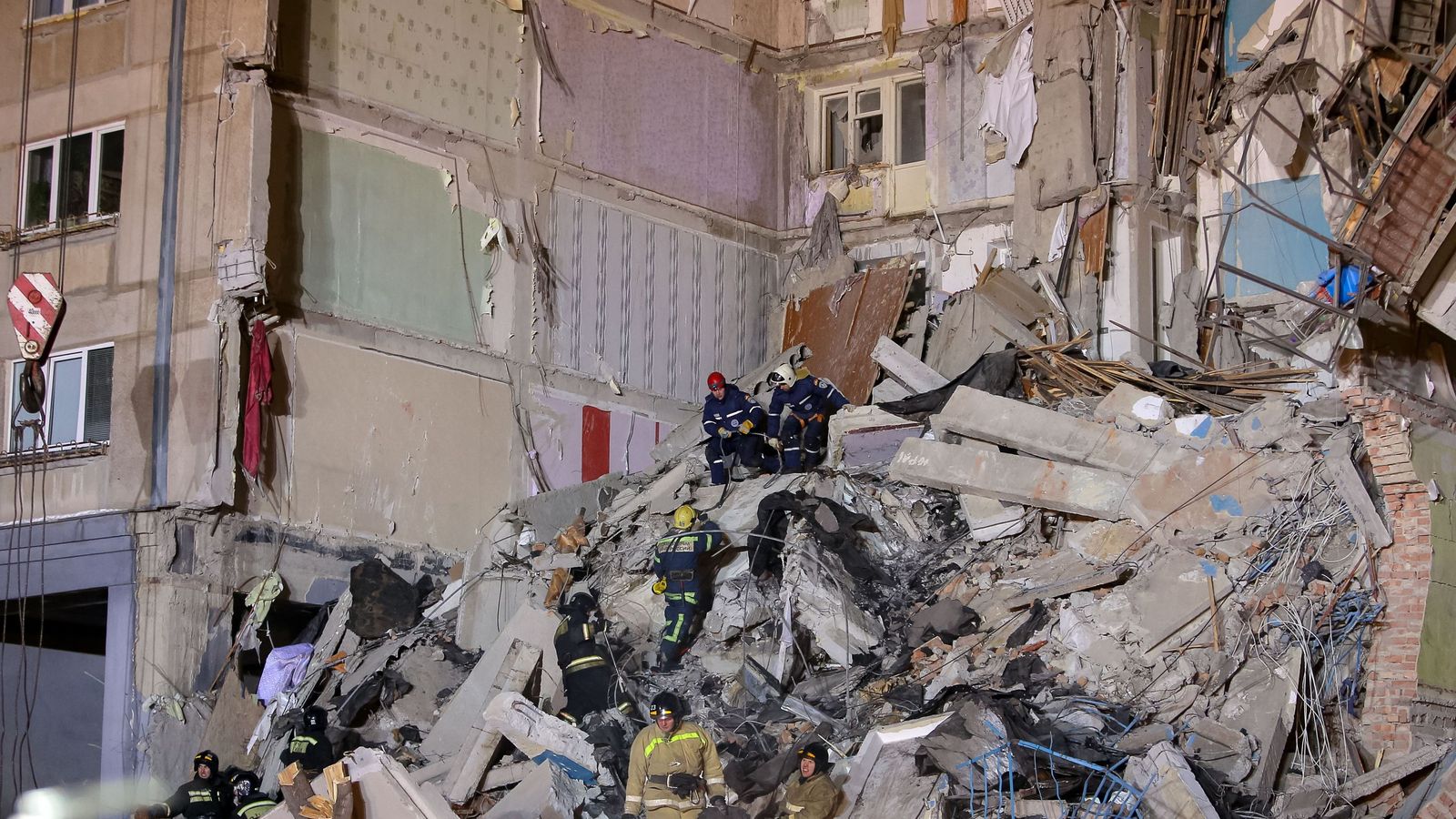 At least 37 confirmed dead after explosion in block of flats in eastern ...