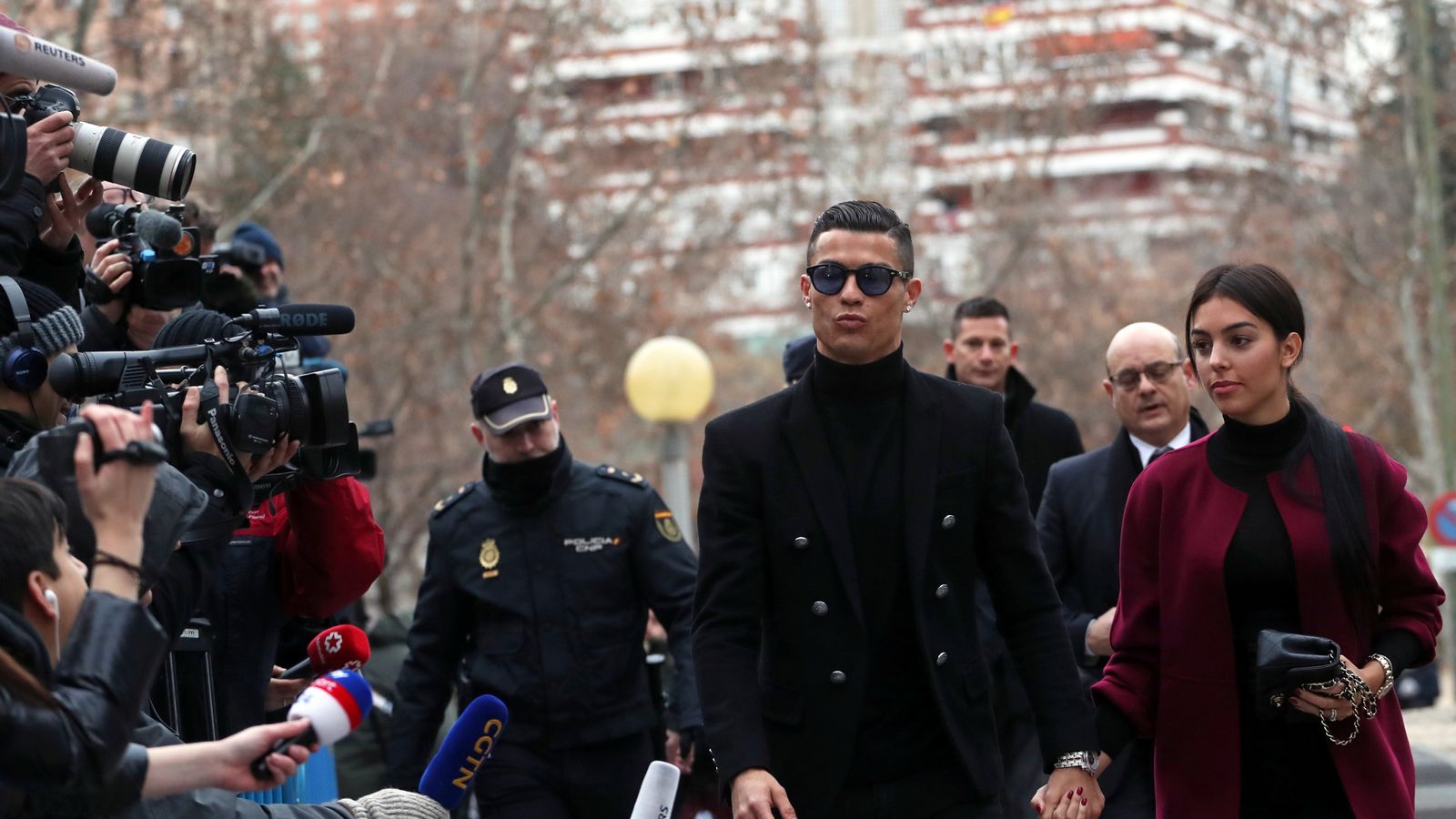 Ronaldo and Alonso in court over tax fraud | World News | Sky News