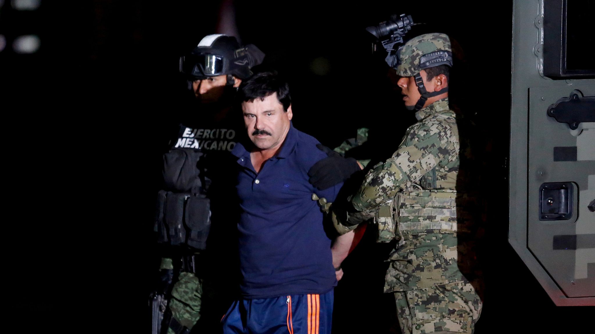 El Chapo's son arrested - then escapes as cartel overpowers police in gun fight | World News ...