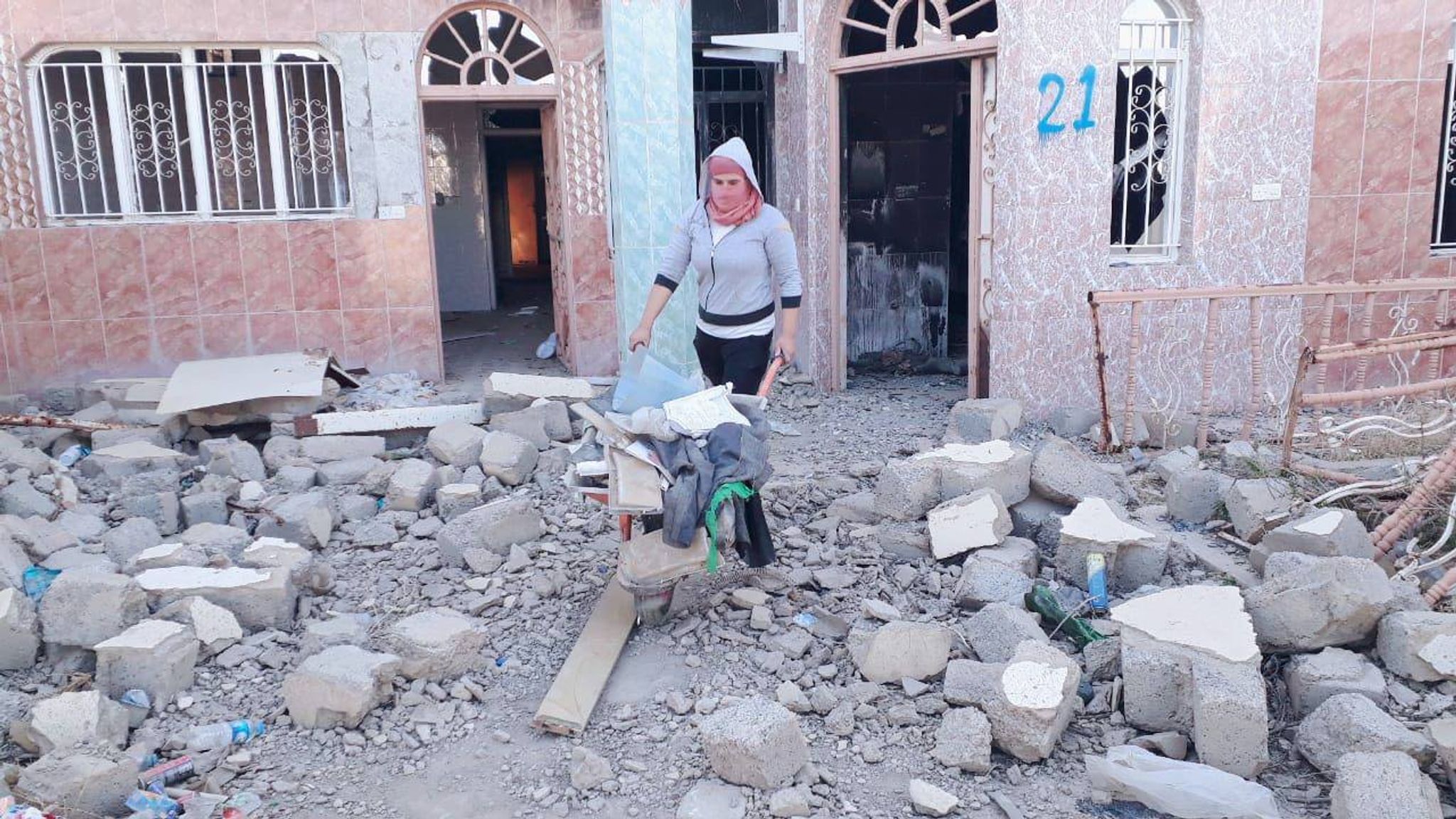 How is the reconstruction of Iraq going? | World News | Sky News