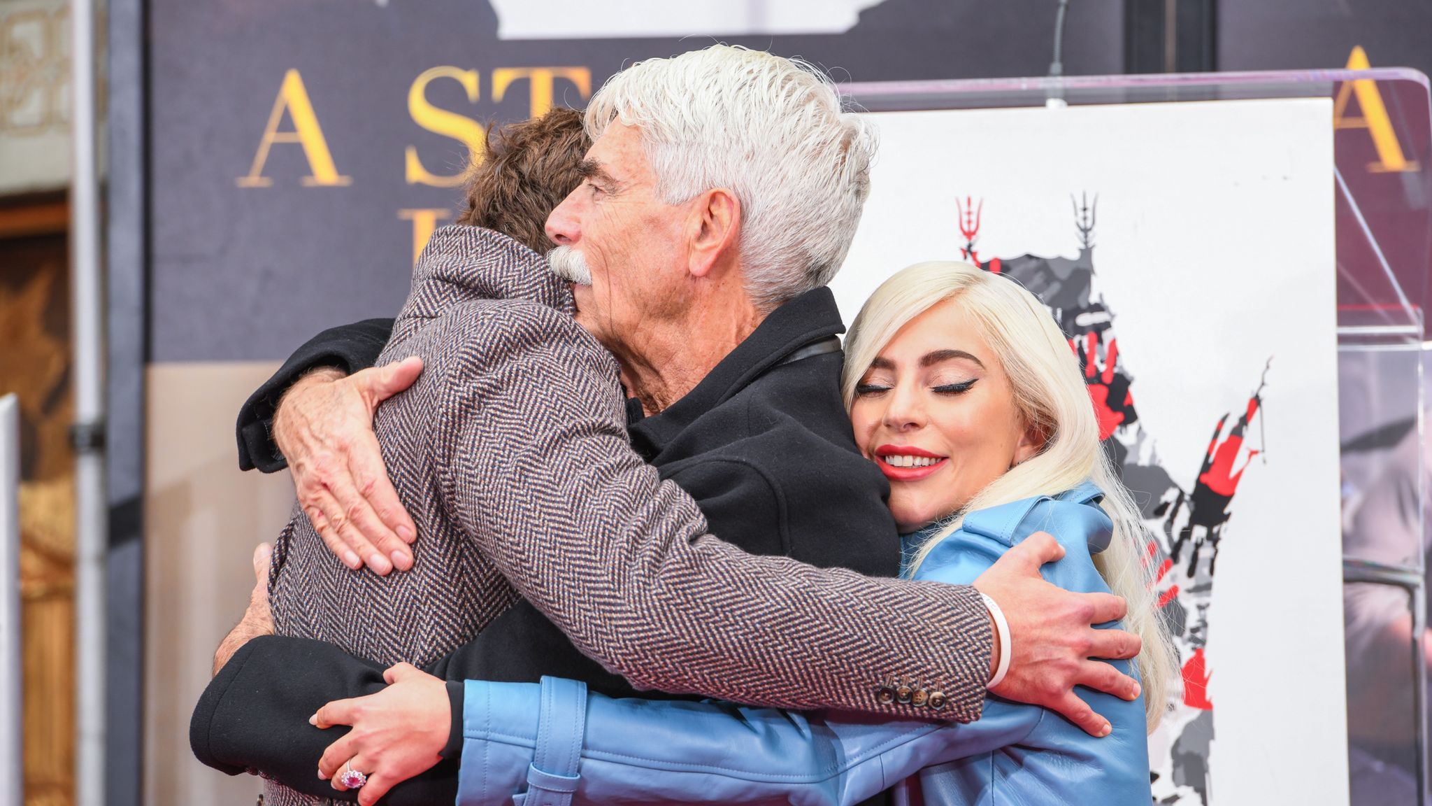 Lady Gaga and Bradley Cooper celebrate A Star Is Born co-star Sam ...