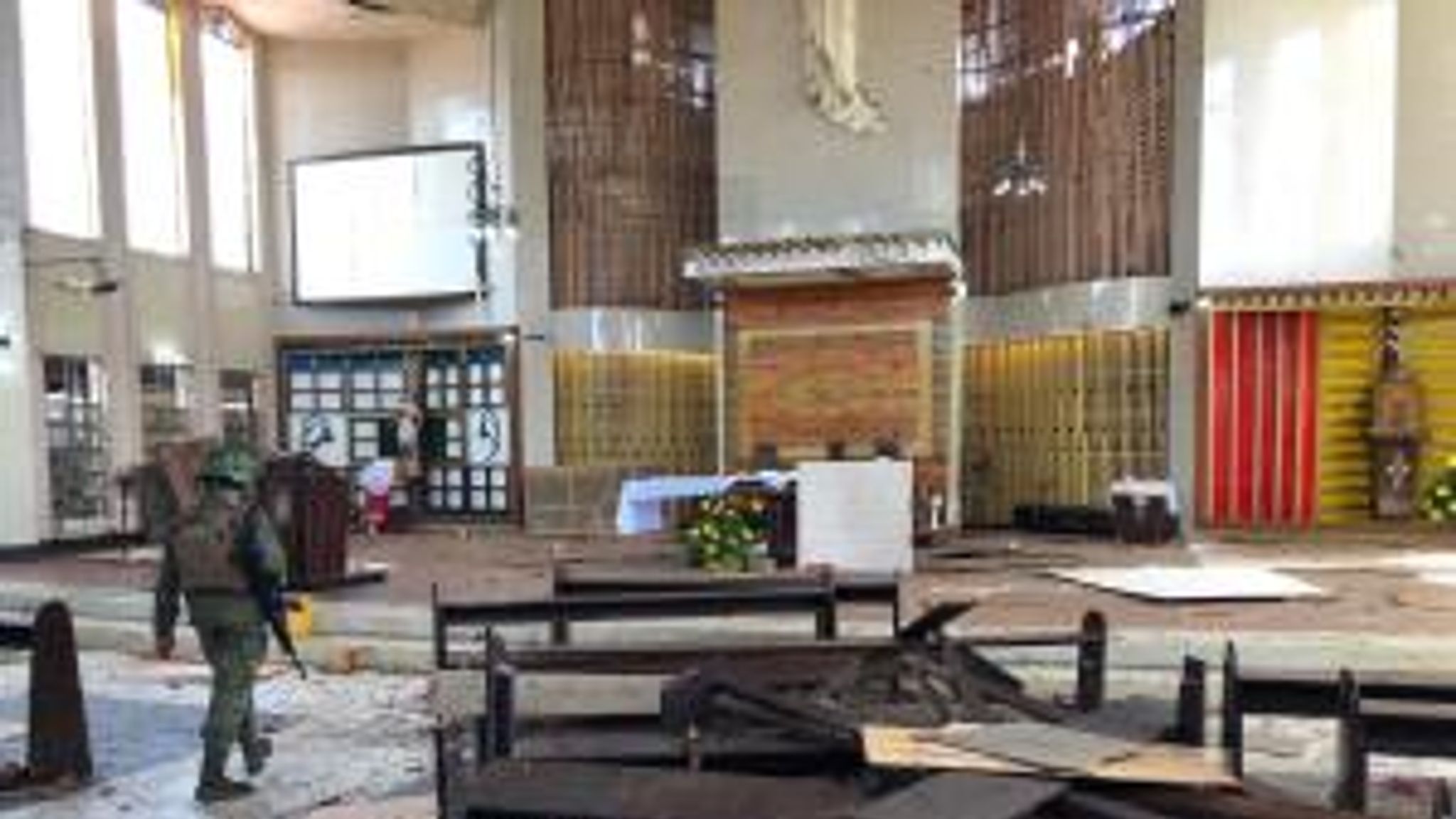 At least 20 people killed in Philippines church bombing | World News ...