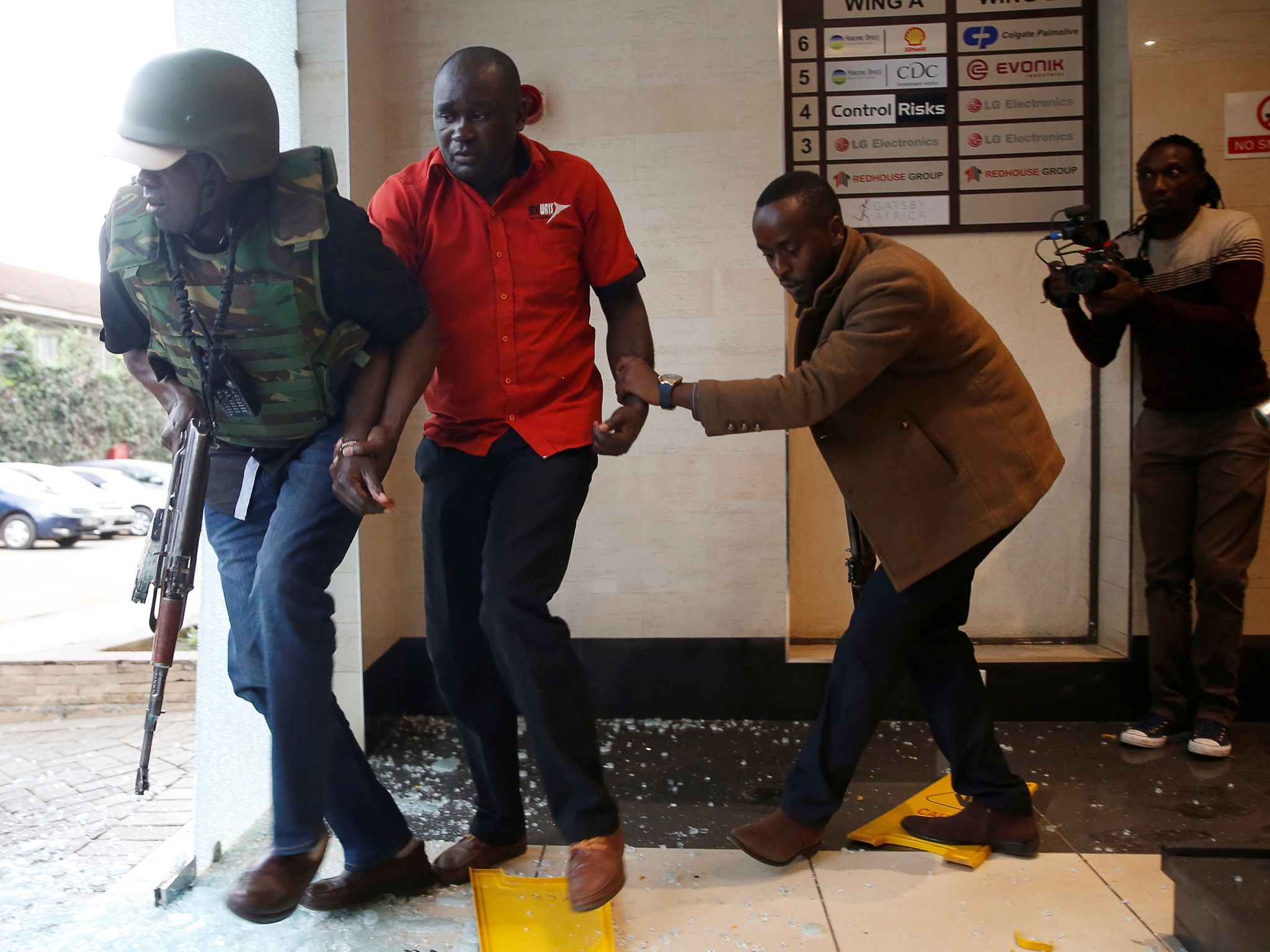 Kenya terror attack: SAS soldier 'helped in Nairobi rescue effort'