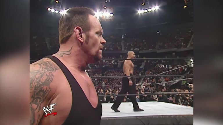 WATCH: Undertaker's shock 2002 Royal Rumble exit at the hands of Maven ...