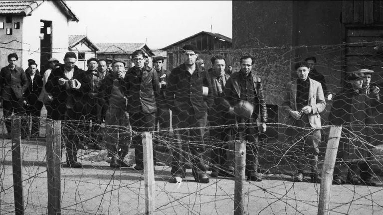 Burial service for six unknown Holocaust victims murdered at Auschwitz ...